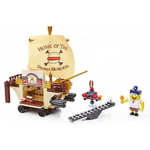 Mega Bloks SpongeBob Burgermobile Showdown Building Set