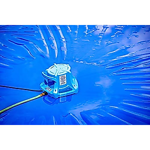 Little Giant APCP-1700 115-Volt, 1/3 HP, 1745 GPH, Automatic, Submersible, Swimming Pool Cover Pump with 25-Ft. Cord, Light Blue, 577301
