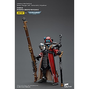 JoyToy Warhammer 40K: Adeptus Mechanicus Skitarii Ranger with Transuranic Arquebus 1:18 Scale Action Figure
