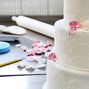 LEGLO Round Greaseproof Cake Boards – White Cake Circle Base, 6/8/10/12 inch, 5 of Each Size