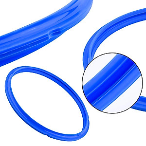 WXJ13 Replacement Float Valve Set for Instant Pot Duo 5, 6 Quart Qt, Steam Release Handle Sealing Ring Steam Release Valve and Float Valve Seal Anti-Block Shield
