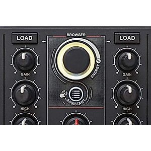 Hercules DJControl Inpulse 200 – DJ controller with USB, ideal for beginners learning to mix - 2 tracks with 8 pads and sound card - Software and tutorials included