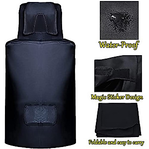 30 LB Propane Tank Cover 2 Pack, Heavy Duty Cloth Waterproof & Weather Resistant Propane Tank Cover 30 LB Propane Cover for RV Trailer