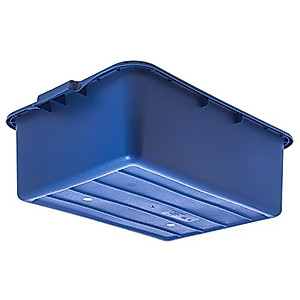 Carlisle N4401114 Comfort Curve Bus Box/Tote Box, 7" High, Blue - 1 Each