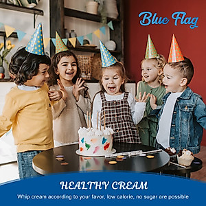 BLUE FLAG Whipped Cream Chargers N2O Nitrous Oxide 8-Gram Cartridge for Whipper Whipped Cream Dispenser (24 Packs)