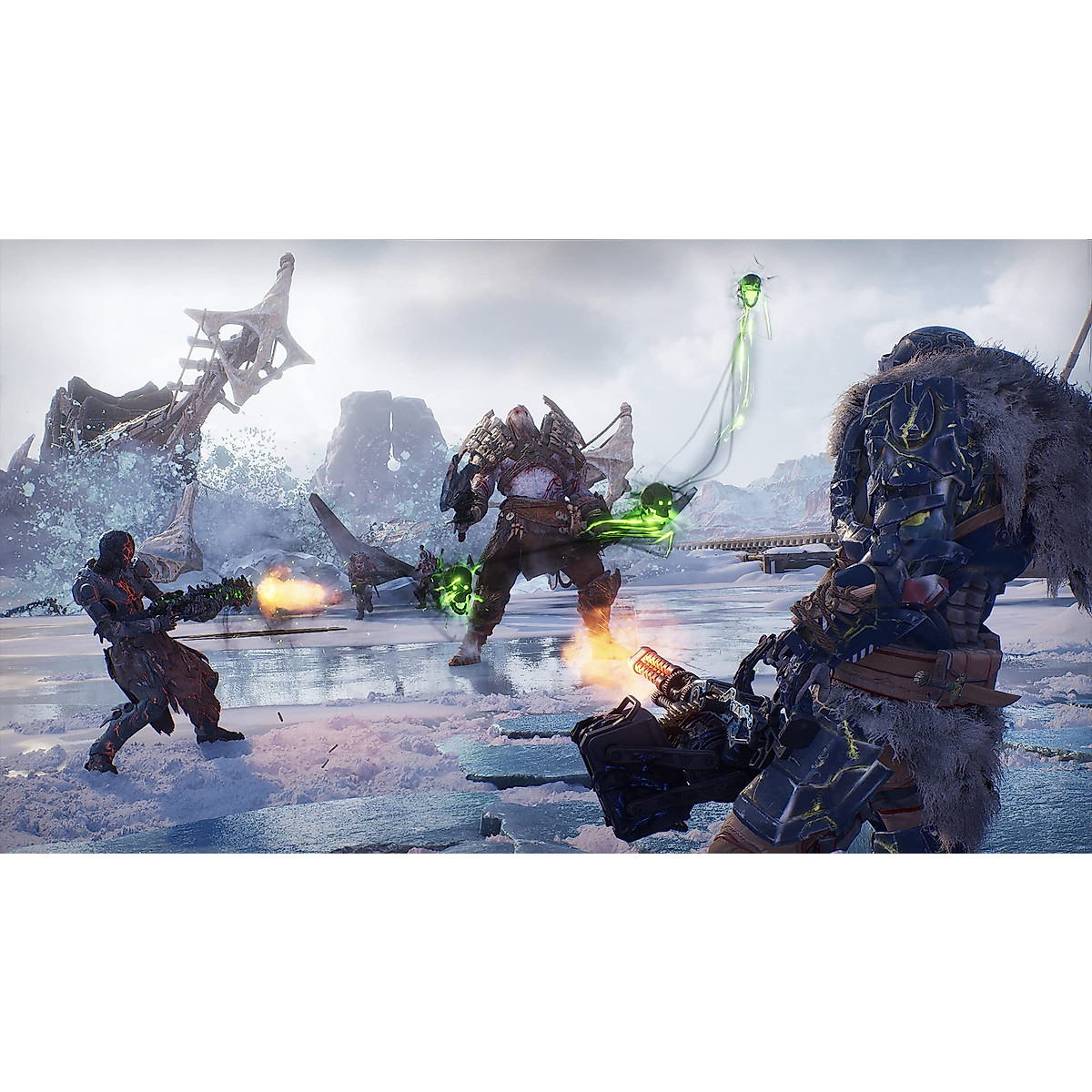 Outriders: Worldslayer PlayStation 4 [Base Game Included] with Free Upgrade to the Digital PS5 Version