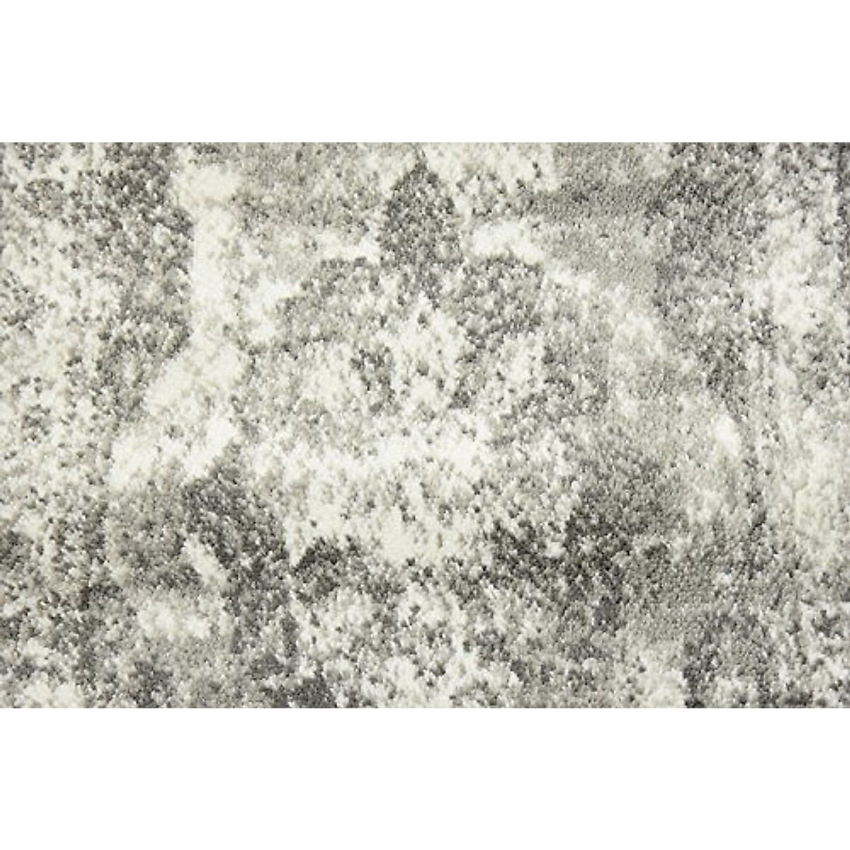 Unique Loom Sofia Collection Area Rug - Salle Garnier (2' x 6' 9" Runner, Gray/ Ivory)