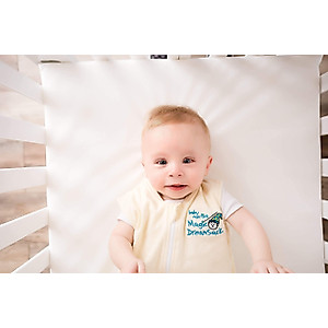Baby Merlin's Magic Dream Sack Walker - Microfleece Baby Wearable Blanket - Cream - Baby Sleep Sack 12-18 Months