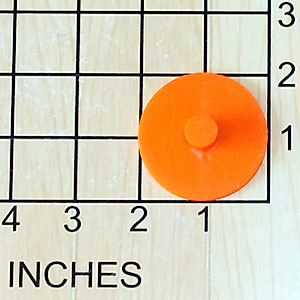 Poker Chip Shape Cupcake Size Decorating Fondant Stamp and Handle #1462