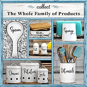 Home Acre Designs Food Storage Container with Airtight Lids for Vegetables, Potato, Onion & Garlic, Set of 3, Large