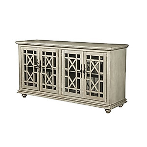 Martin Svensson Home Marche 63" TV Stand, Antique Silver