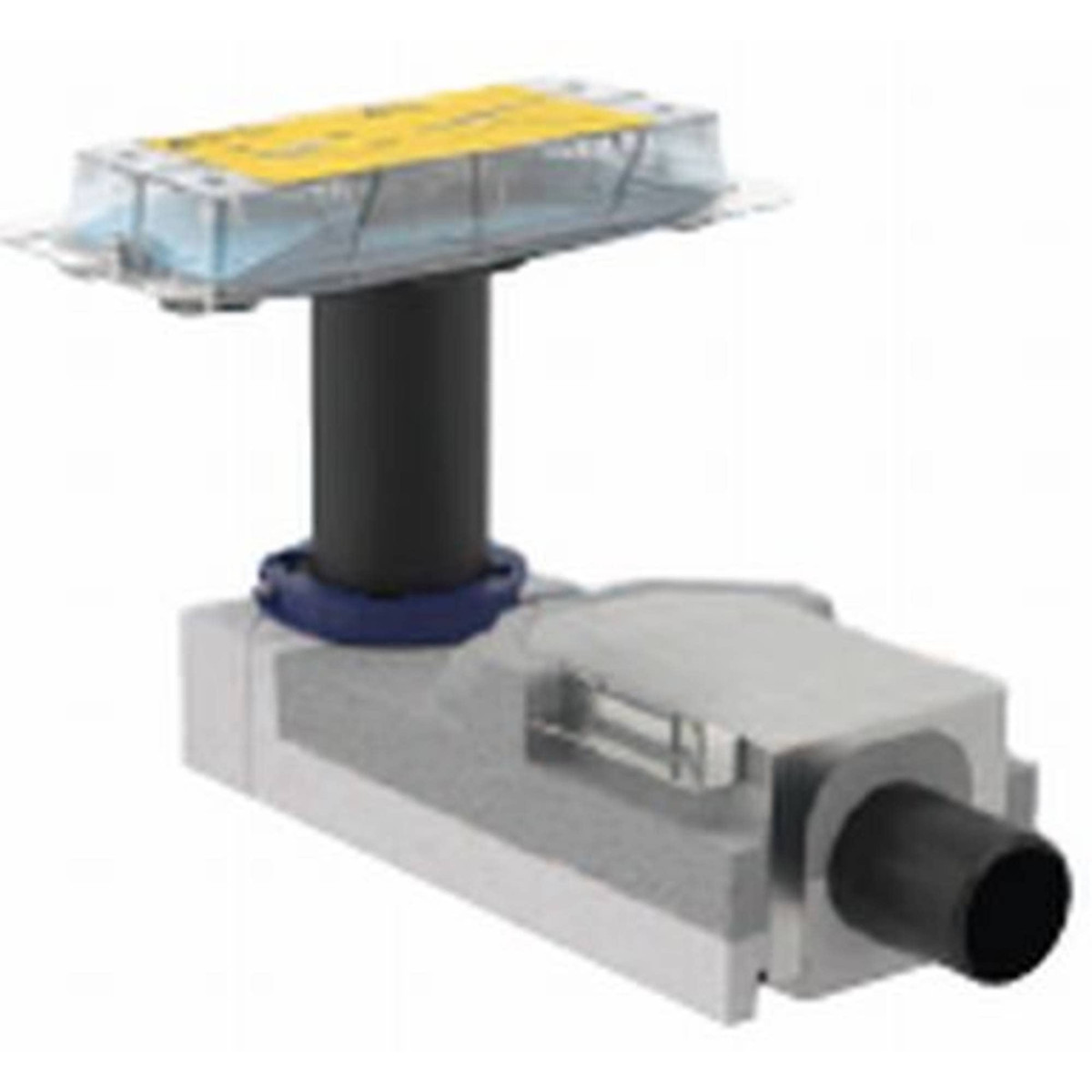 Geberit 154.150.00.1 CleanLine Shower Channel Installation Kit, Grey