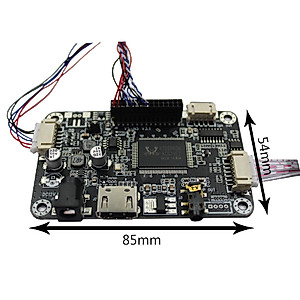 HDMI Controller Board LVDS 40 Pin for 10.1" 1024x600 LTN101NT02 B101AW03 N101L6 LP101WSA BT101IW03 CLAA101BN01 HSD101PFW2 LP101WH2 N101BFE B101AW06 LCD Screen