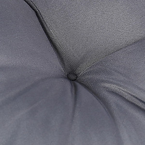 RUYICZB Outdoor High Back Chair Cushion, Sunscreen Waterproof and Fade-Resistant Rocking Chair Cushion with Ties for Adirondack, Resistant Durable Thicken Soft Patio Chair Pads for Garden,Dark Green