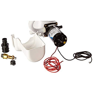 Jabsco 37010-4192 Electric Marine Toilet Regular Bowl 12 Volt Soft Close Boating Head, Blue