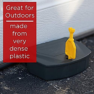 Rodent Mouse Trap Poison Mice Killer Bait Station Box with Key Refillable Indoor Outdoor Pet Safe Pack of 4