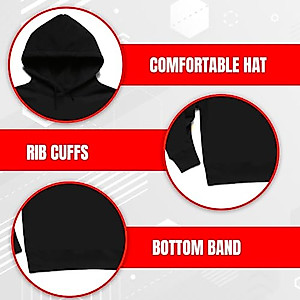 Slutty Vegan Big Slut Energy Hoodie, Fashion Hooded Sweatshirt, Pullover Hoodie with Pocket, Moisture Wicking & Breathable (US, Alpha, XX-Large, Regular, Regular) Black