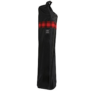 Kuma Outdoor Gear Switchback Chair with Carry Bag, Ultimate Portable Luxury Heated Outdoor Chair for Camping (Red/Black)