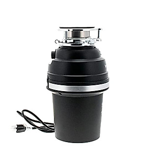 Mountain Plumbing MT888-3CFWD3B MT888-3CFWD3B-3-Bolt Mount 1 1/4 HP Disposer, Grey