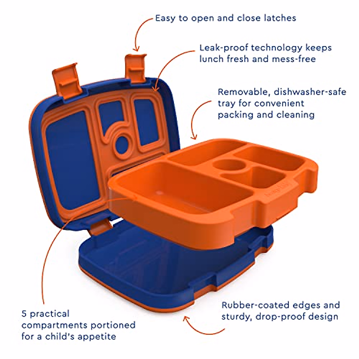 Bentgo 2-in-1 Backpack & Insulated Lunch Bag Set With Kids Prints Lunch Box (Sports)