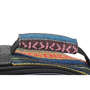 Glenmi Bohemian Acoustic Guitar Case for Girls,Soft Foam Padded 40 41 Inch Guitar Gig Bag Backpack with Neck Protector Pillow Pad,Dual Shoulder Strap&pocket …