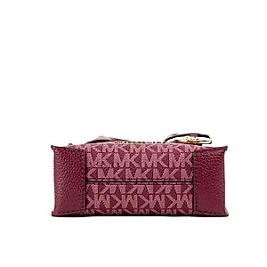 Michael Kors Mercer Extra-Small Pebbled Leather Crossbody Bag (Mulberry Multi)