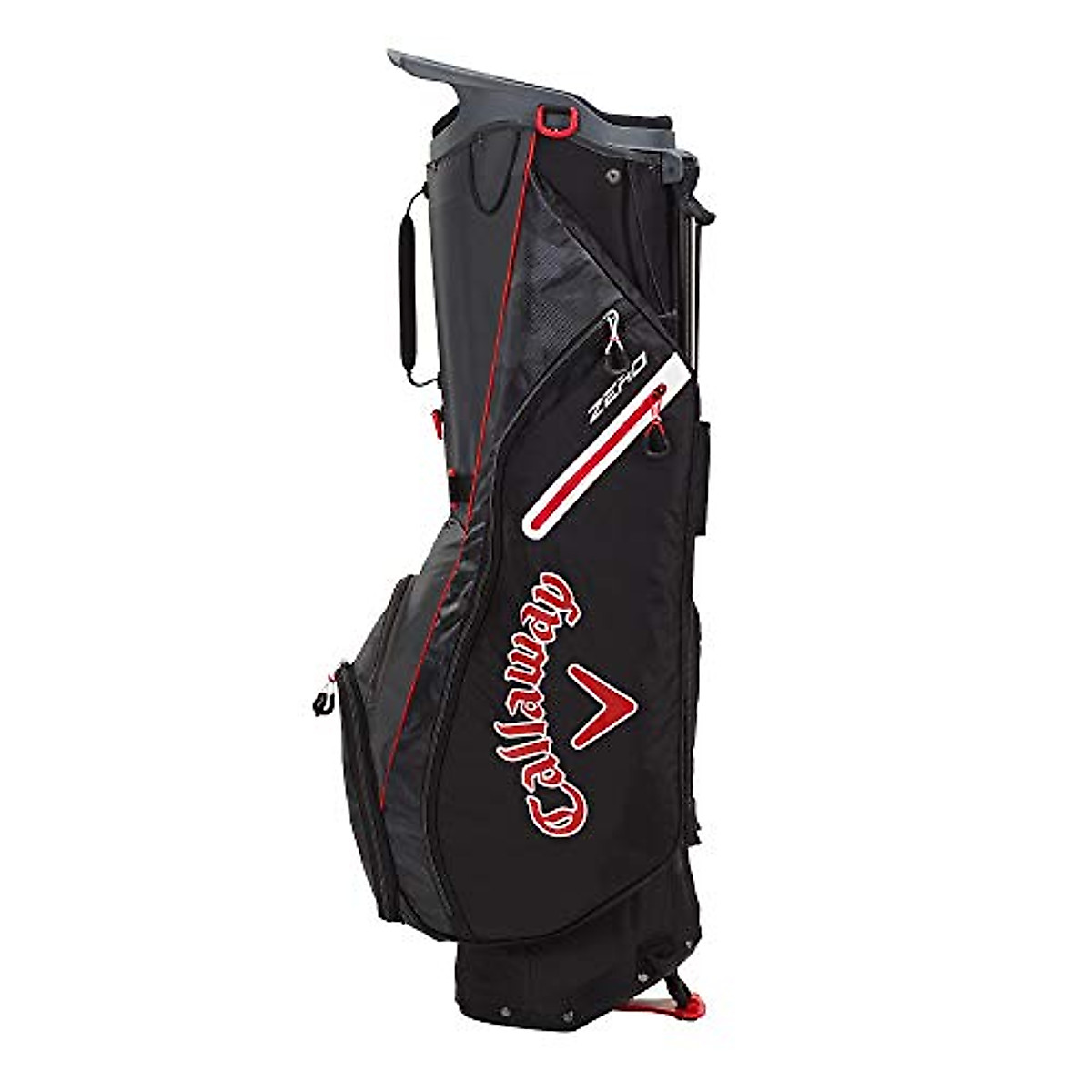 Callaway Golf 2021 Hyperlite Zero Stand Bag , BLACK/BLACK CAMO/CHARCOAL