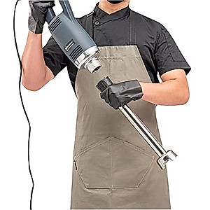 Restaurantware Hi Tek Stainless Steel Blending Shaft - Fits Variable Speed Immersion Blender - 16" - 1 count box