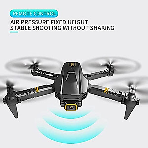 RKSTD Drone With HD Camera, Suitable For Adults, Beginners, Children, Foldable Remote Control Quadcopter, One-button Takeoff/landing, Headless Mode, Waypoint Flight, 360° Flip