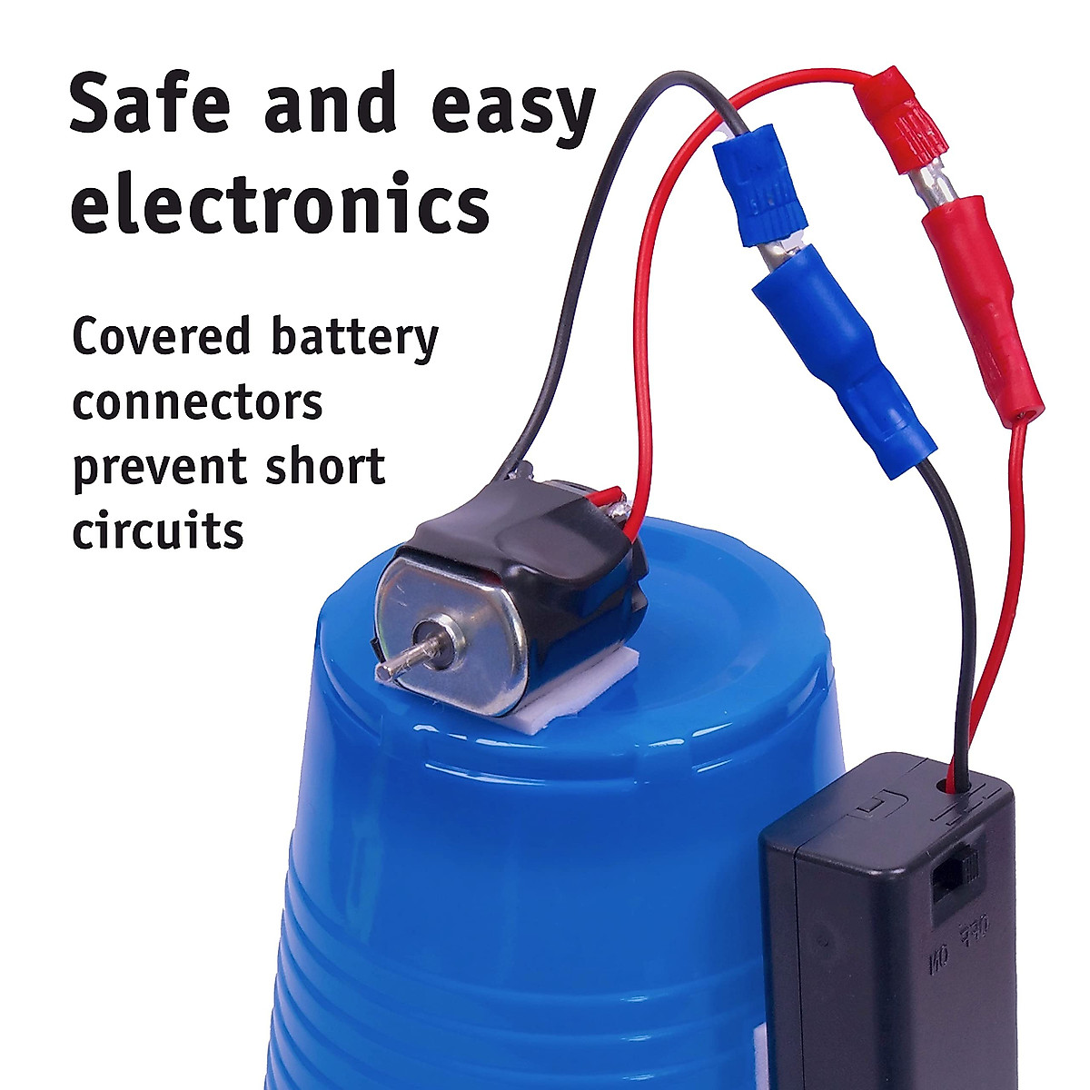 DIY Doodling Scribble Bot Kit – Bulk Pack of 10 Motorized Art Robot Projects for Kids - STEM & STEAM Learning Activity