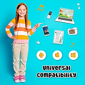 Kidrox Toddler Headphones for 2 + Year Old - Baby Headphones for Plane, Infant Headphones for Girls, Headphones for Kids for School, Boys Headphones for Toddlers 1-3 Year Old, Childrens Headphones