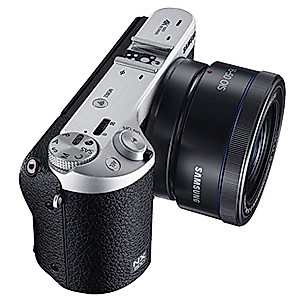 Samsung Electronics EV-NX500ZBMIUS NX500 28 MP Wireless Smart Compact System Camera with Included Kit Lens