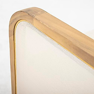 Merax Outdoor Acacia Wood Patio Club Chair Conversation Set with Waterproof Thick Cushion Deep Seating for Porch,Garden