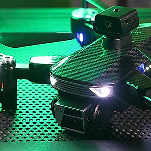 1080P HD WiFi FPV Drone, Dual HD Camera, Gesture Control, Route Flying, Live Video, Circle Fly, Multifunction Smart Drone for Beginners&Professionals