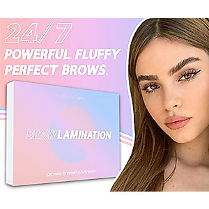 Brow Lamination Kit by Beau | Professional Eyebrow Lamination Kit with Keratin Conditioning | Instant DIY Eye Brow Lift Kit for Fuller, Thicker, Beautiful Brows | Easy to Use & Long Lasting Results