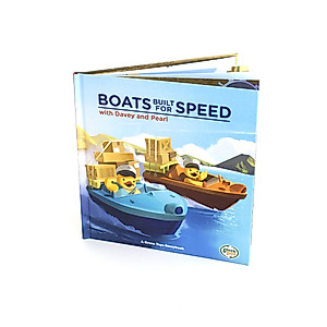 Green Toys RV Camper Set & Boats Built for Speed Storybook