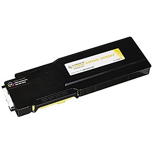 LD Compatible Toner to Replace Dell 331-8430 (MD8G4) Extra High Yield Yellow Toner Cartridge for Dell C3760 and C3765 Laser Printers
