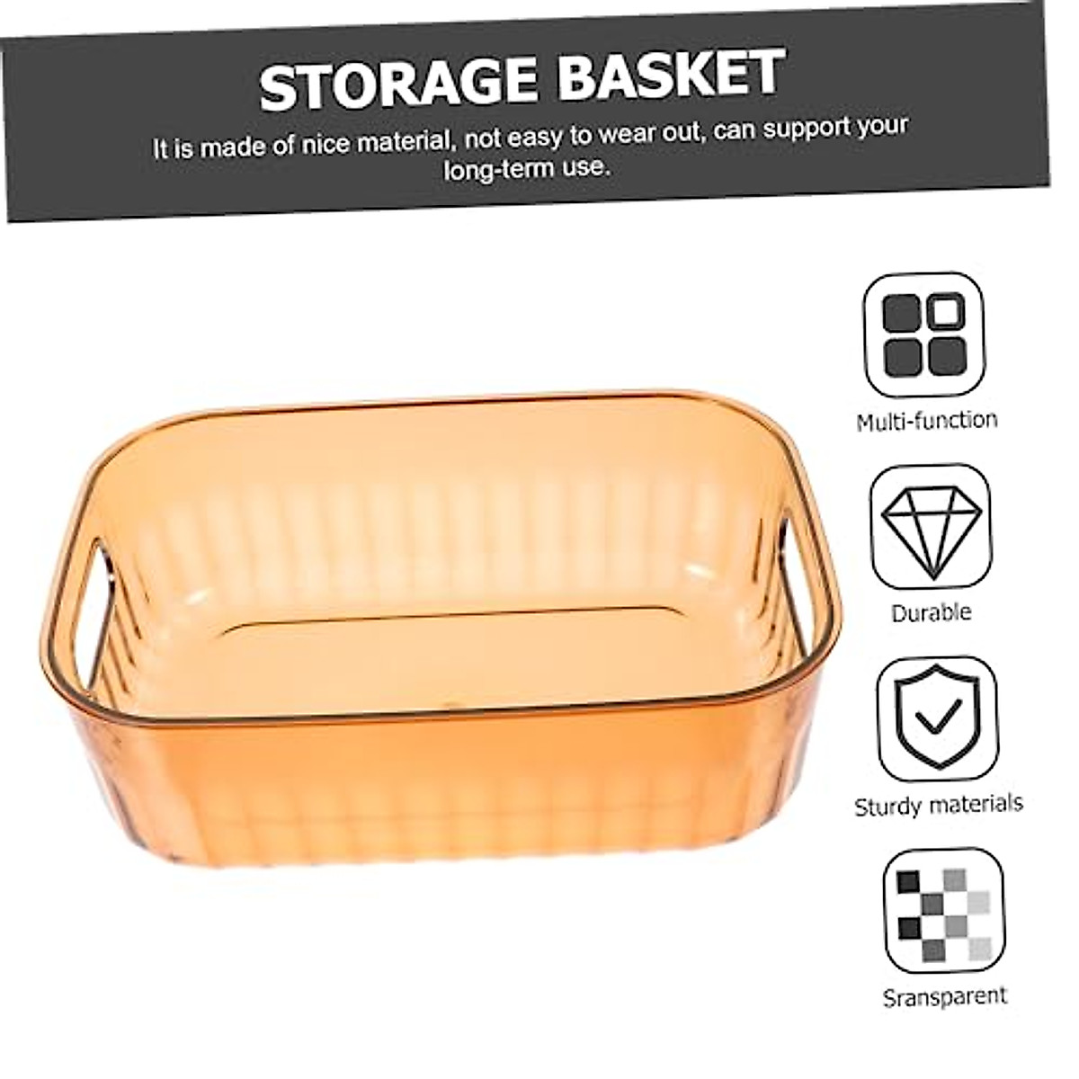 NOLITOY 2pcs Kitchen Storage Box Toiletry Organizer Clear Plastic Drawers Clothes Drawer Storage Container Cabinet Stackable Storage Drawers Makeup Case Storage Box for Home Socks Case Bra
