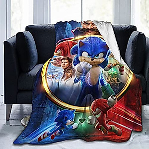 Hedgehog Ultra Soft 3D Blanket Quilt Microfiber Plush Throw Blankets for Bed Printed Quilt Blankets Adults Fleece Blanket Bedding 60"X50"