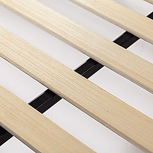 Zinus Deepak Easy Assembly Wood Slat 1.6 Inch Bunkie Board / Bed Slat Replacement, Full