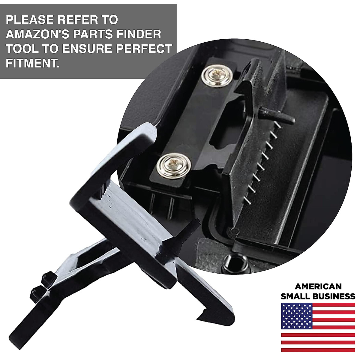 EcoAuto Lid Latch for Center Console Armrest - Fits 07-14 Silverado, Avalanche, Suburban, Sierra, Yukon, Escalade - Replaces OEM Part 20864151, 20864153, 20864154-1 Pack