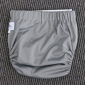 DOITOOL Elastic Adult Nappy Reusable Washable Diaper Adjustable Nappy for Old Man Disabled Postoperative Care Adult Nappy Size S (Random Color)