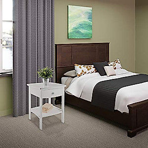 Winsome Wood Claire Accent Table, White