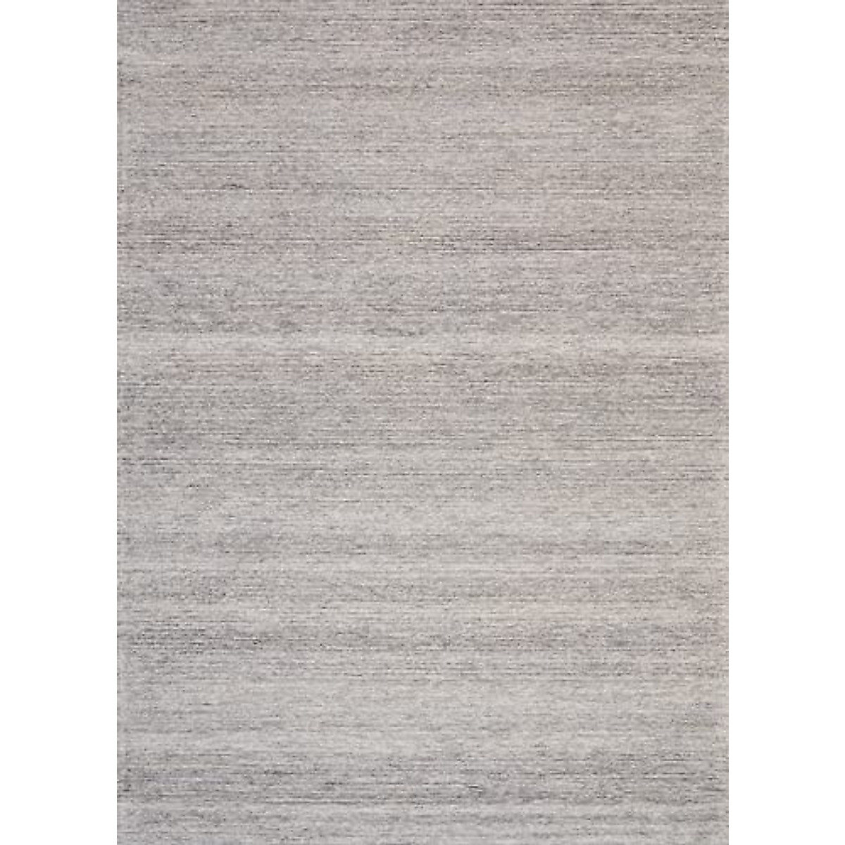 Nourison Weston Solid Silver Birch 8' x 10'6" Area -Rug, Easy -Cleaning, Non Shedding, Bed Room, Living Room, Dining Room, Kitchen (8x11)