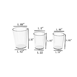 FixtureDisplays® Clear Shot Glass Spirit Liquor Glass15185 15185