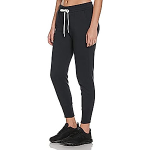 Under Armour womens Rival Fleece Joggers , Black (001)/White , Large