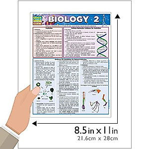 Biology 2 QuickStudy Laminated Reference Guide (QuickStudy Academic)