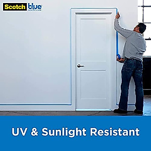 Blue Painter's Tape, Multi-Surface Painter's Tape, 14 Day Clean Release Tape, 0.94 Inches x 60 Yards - 2 Rolls