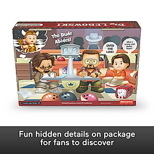 Little People Collector The Big Lebowski Special Edition Set in a Display Gift Box for Adults & Fans, 4 Figures