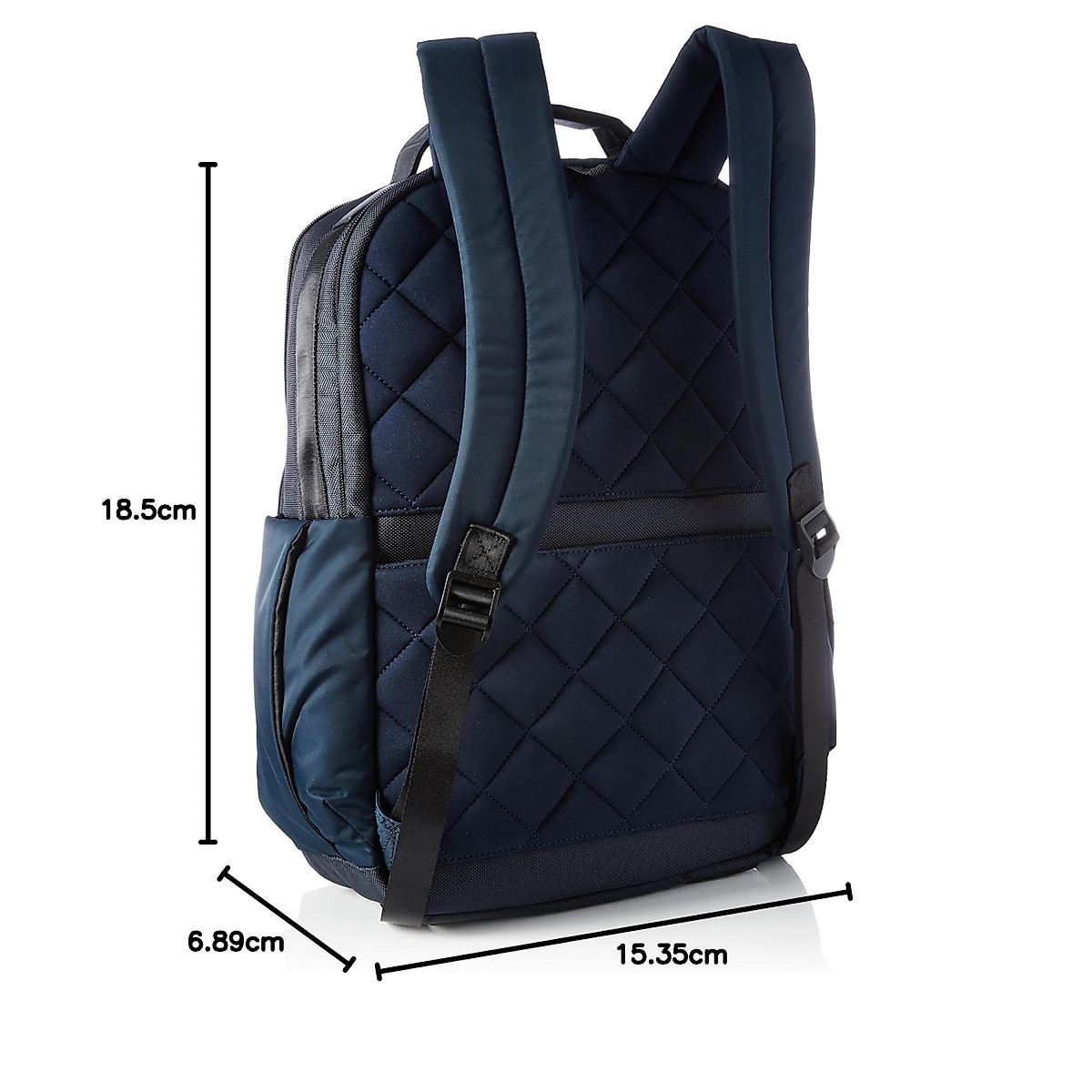 Samsonite 14 inch (42 cm-15.5 L), Blue (Space Blue), M (14.1"-15.5L)
